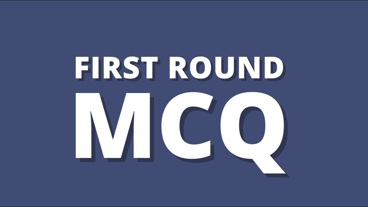 CMU IMC 2019 - MCQ Round - YouTube