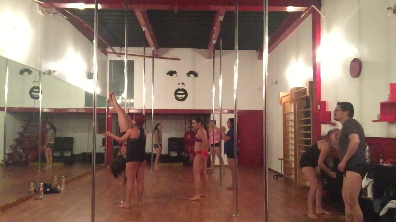 Clase de Pole en Flying Pole - Pole Dance - YouTube