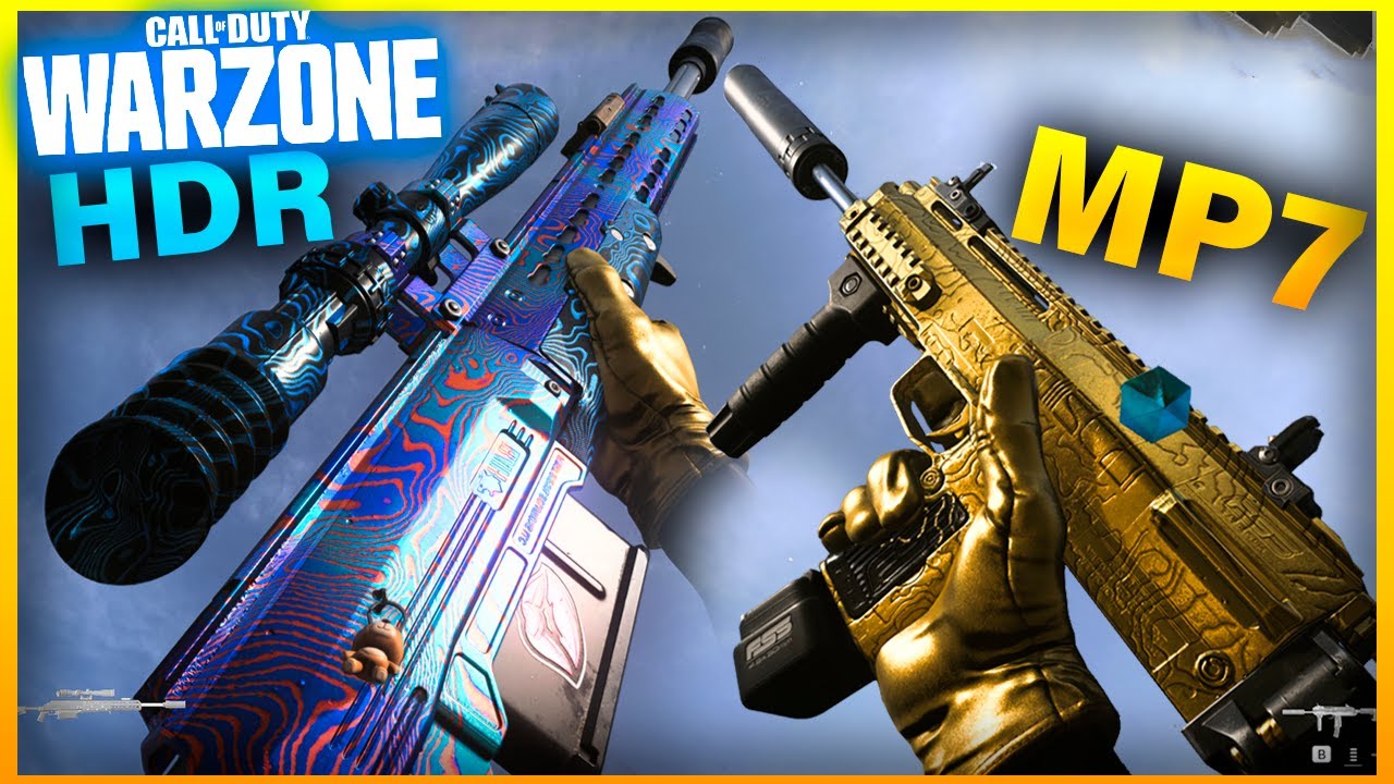 HDR (EL MEJOR SNIPER) y MP7 (NO RETROCESO) / EL MEJOR COMBO para *COD ...