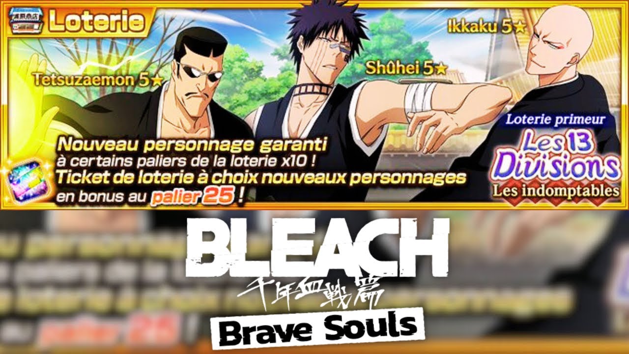 C'EST OK TIERS - ANALYSE STATS SHUHEI/IKKAKU/TETSUZAEMON BLEACH BRAVE ...