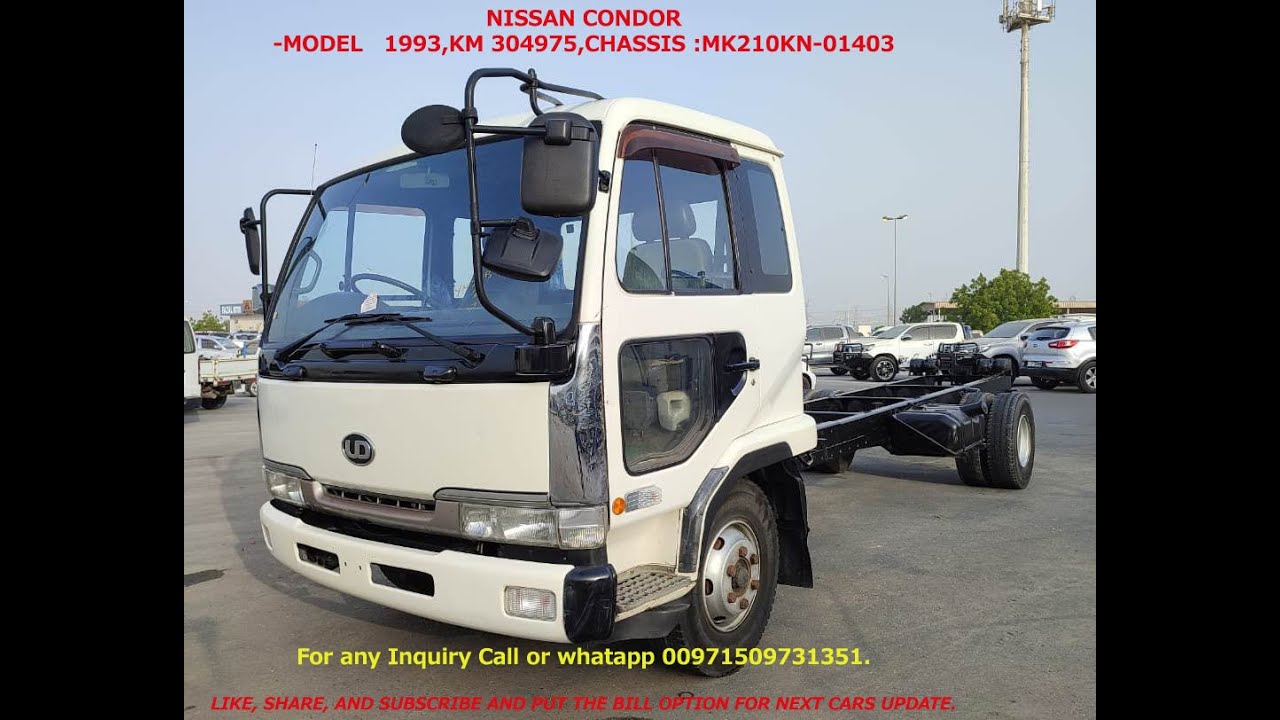 NISSAN CONDOR || JAPANESE VEHICLES FOR IMPORT EXPORT|| UD Condor|Condor ...