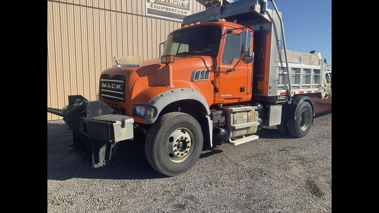 8025 - 2011 Mack GU712 Dump Truck - YouTube