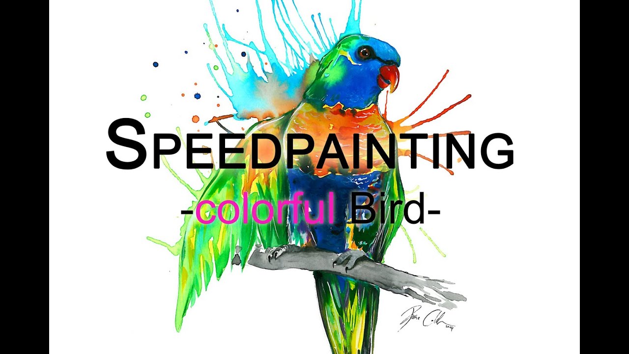 Speedpainting Tutorial of the Painting -Joy- - YouTube