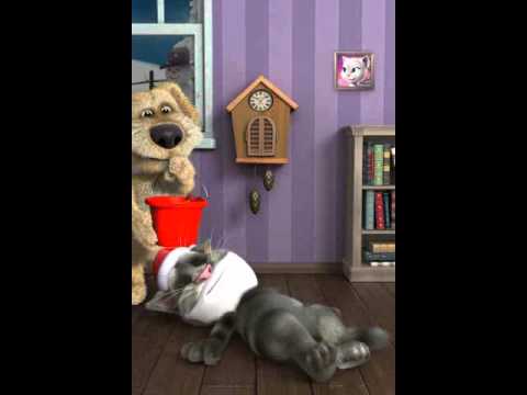 Talking Tom someone is stalking me - YouTube