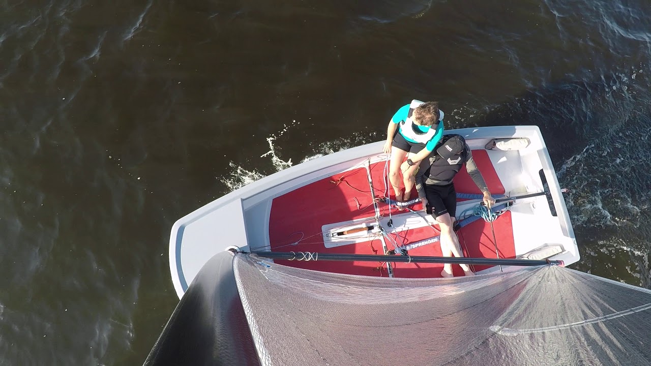 Bucket sailing with crew ;-) - YouTube