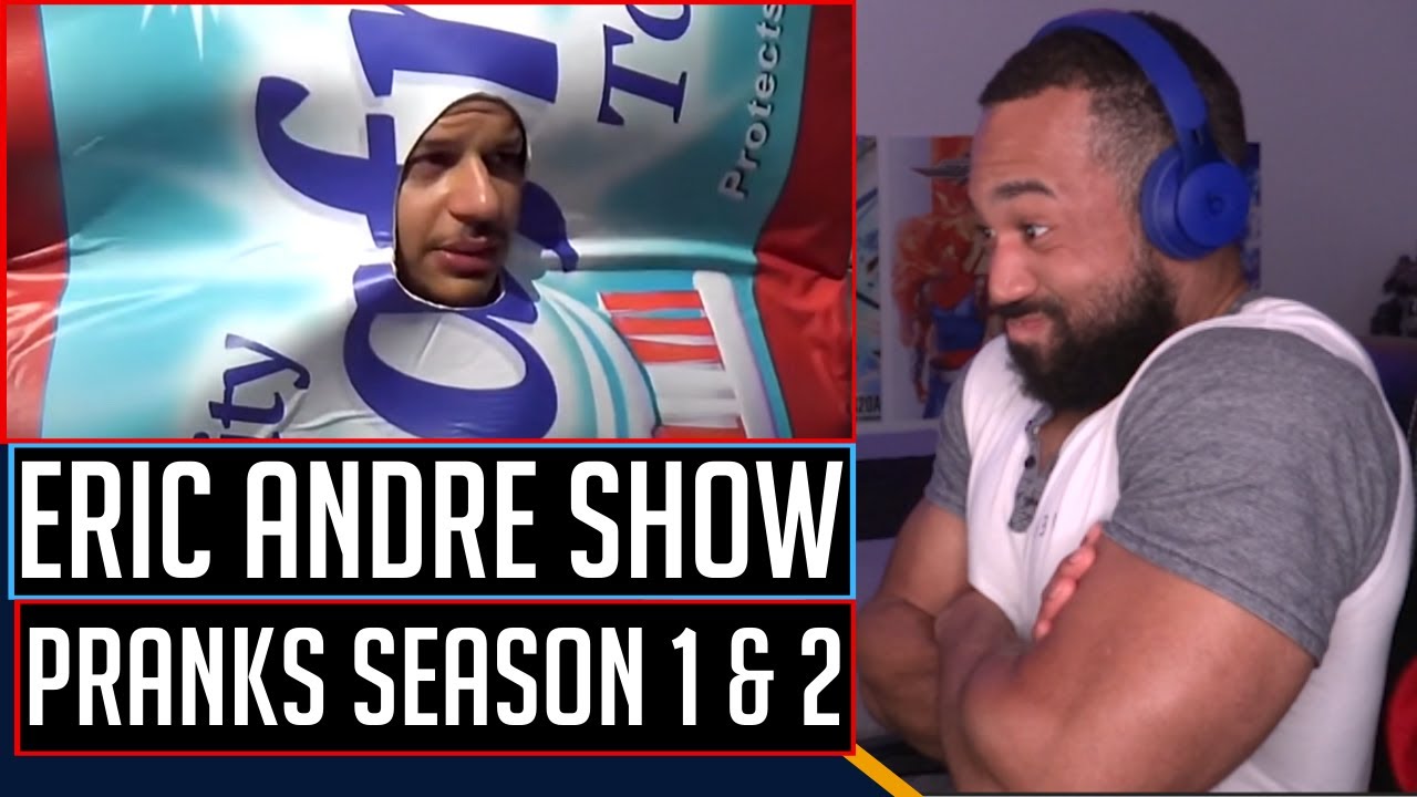 TRY NOT TO LAUGH - Eric Andre pranks Season 1 & 2 - YouTube