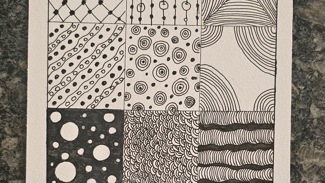 Art Drawing Patern - YouTube