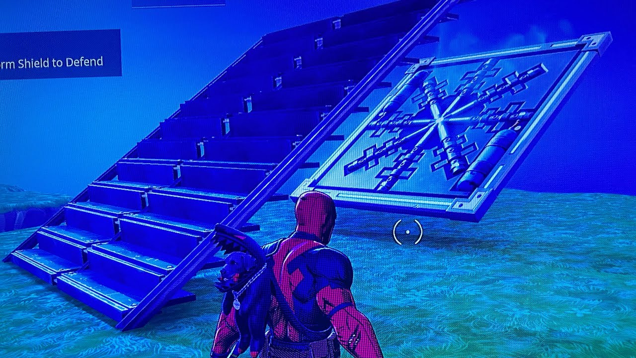 Fortnite STW ramp trap glitch w/o airstrike - YouTube