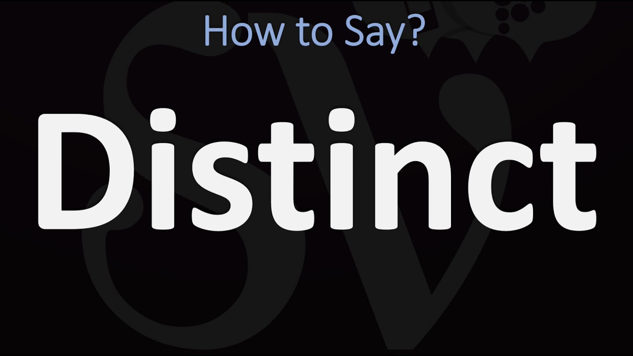How To Pronounce Distinct CORRECTLY YouTube how-to-pronounce-distinct-correctly-youtube