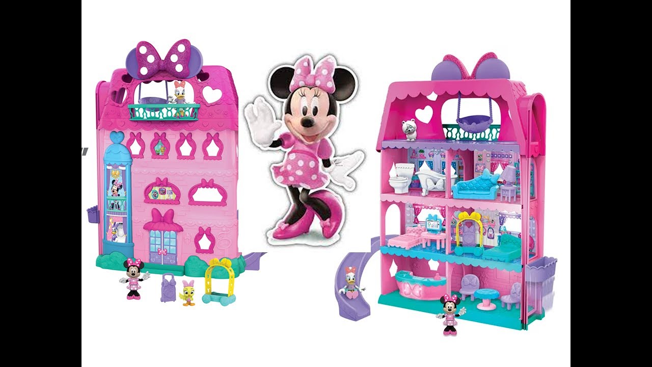 Minnie Mouse Bow-Tel Hotel Toy Review - YouTube