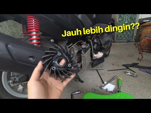 (GAGAL) Modifikasi Kipas Radiator Nmax Part 2! - YouTube