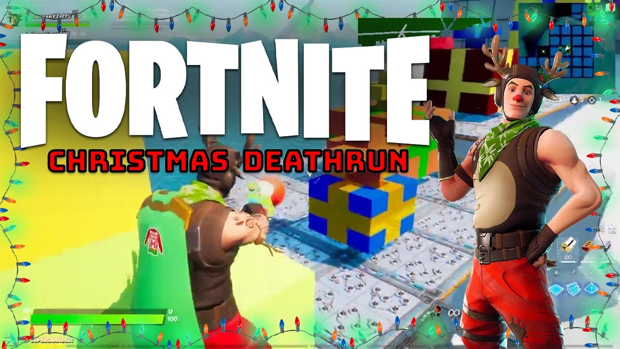 Christmas Day Special ! Christmas Fortnite Deathrun Map ! Fortnite ...