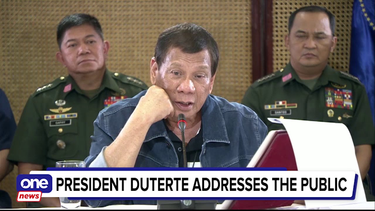 PRRD Public address - YouTube