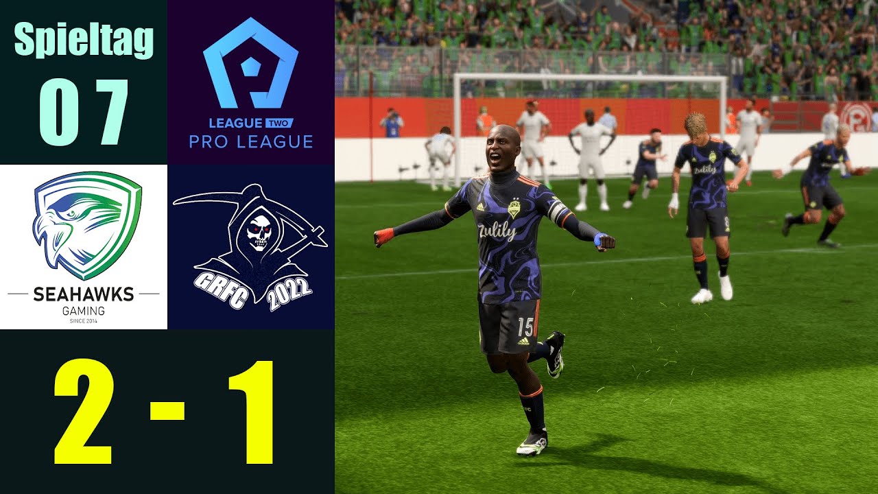 07. Spieltag - Seahawks Gaming vs. German Reapers FC | Pro League TWO ...