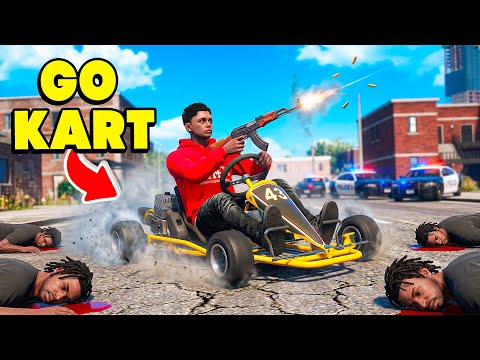 I Caught BODIES in a GO KART in GTA 5 RP..
