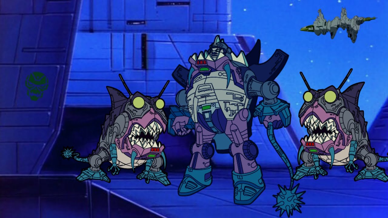 All SHARKTICONS scenes from Transformers G1 - YouTube