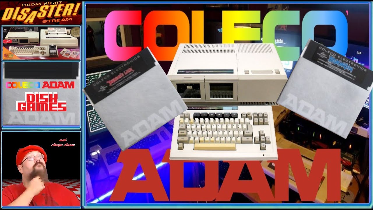 It's COLECO ADAM DISK GAMES! Amigo Aaron will kick the tires on the ...