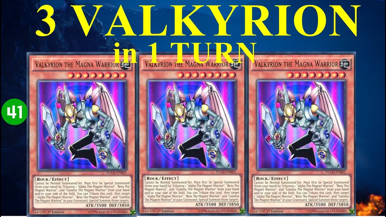41. Yu-Gi-Oh (JOY): 3 Chiến binh VALKYRION trong 1 lần. #3 Valkyrion ...
