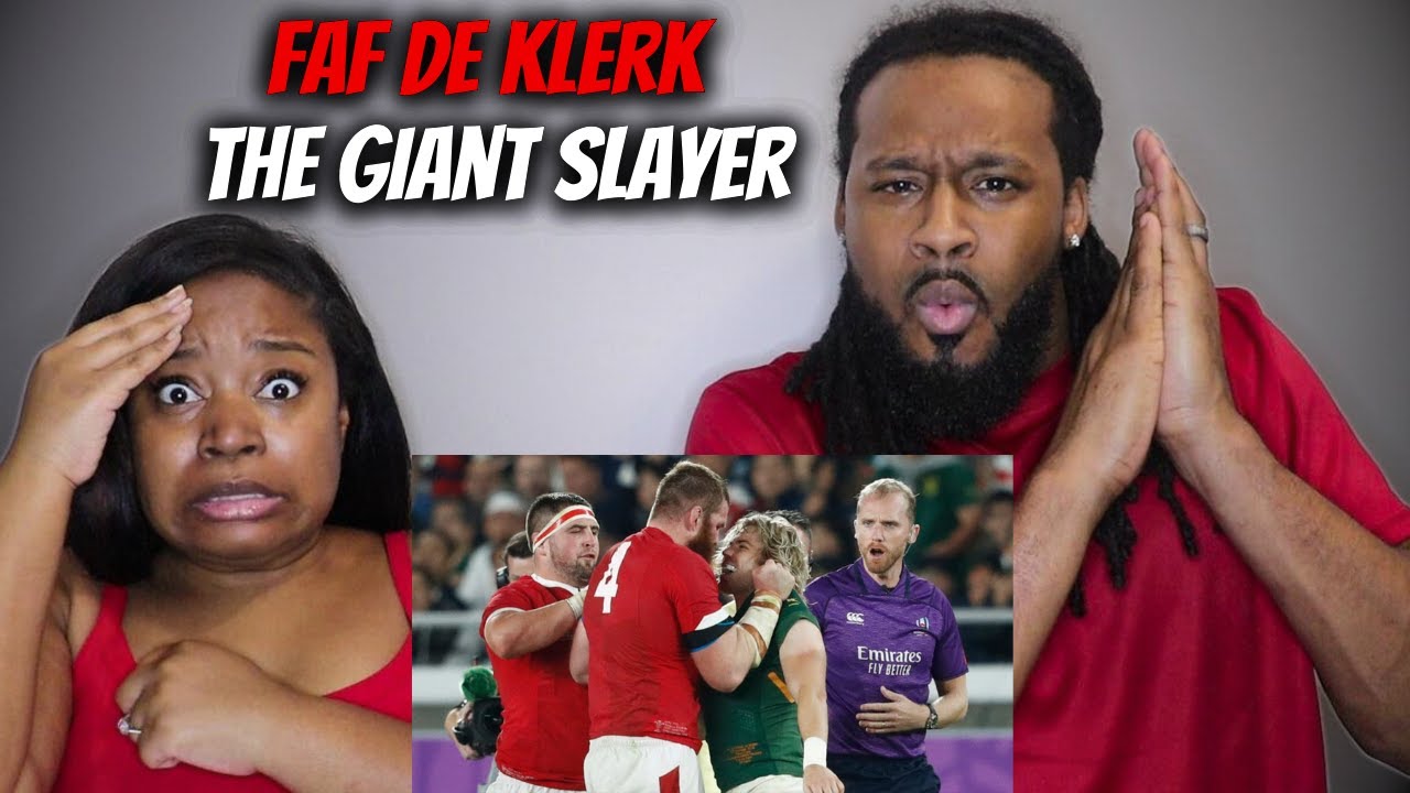 SOUTH AFRICAN RUGBY LEGEND | American Couple Reacts "Faf de Klerk - The ...