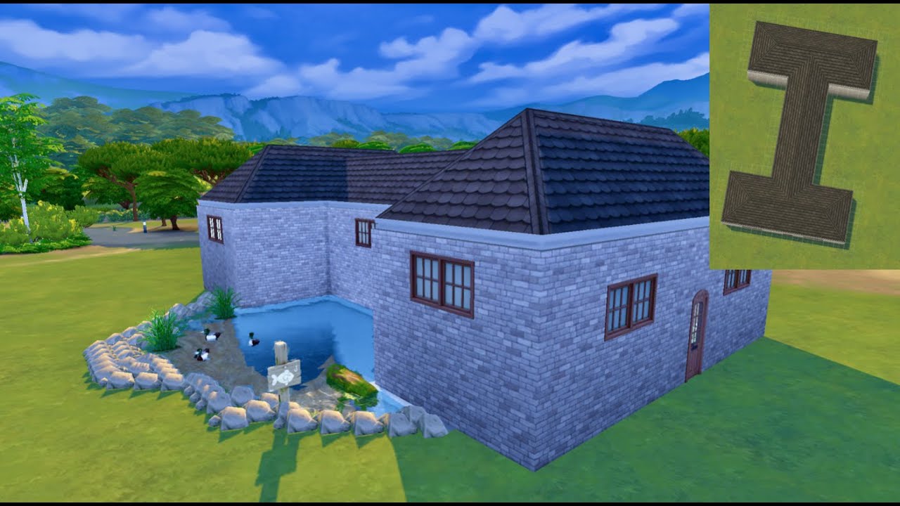 Sims 4 Alphabet Challenge - House I - YouTube