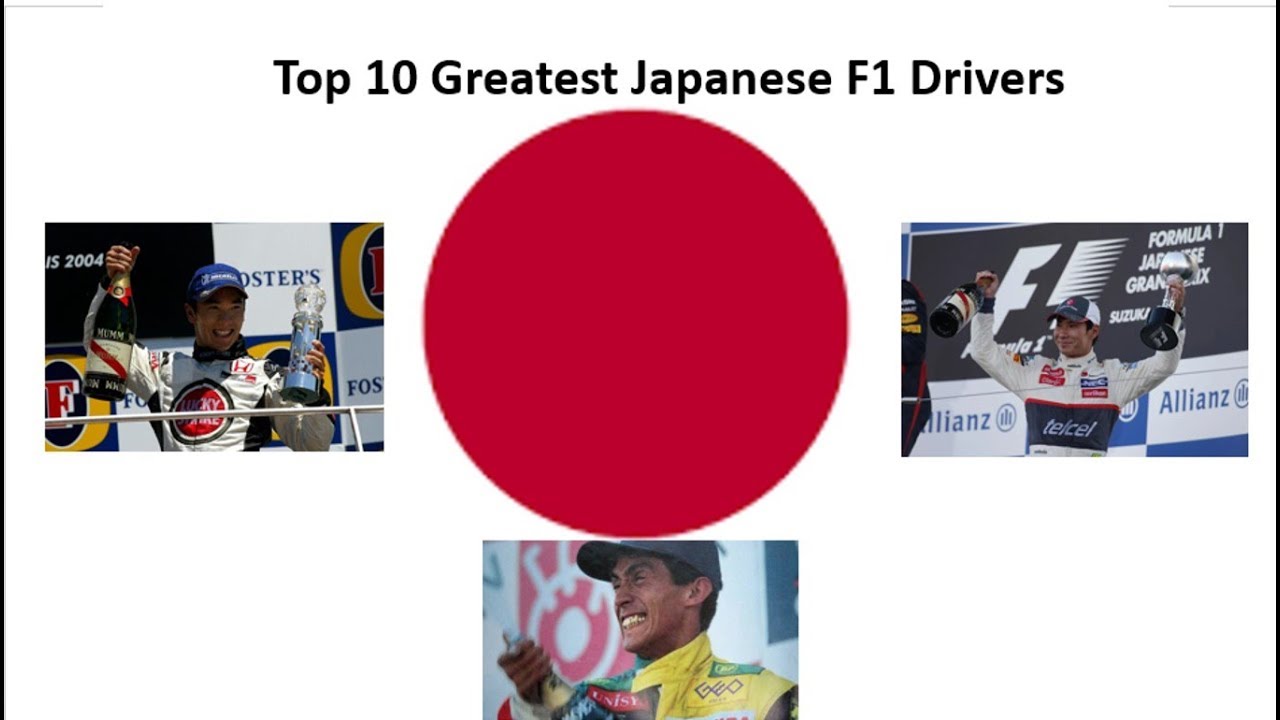 Top 10 Greatest Japanese F1 Drivers - YouTube