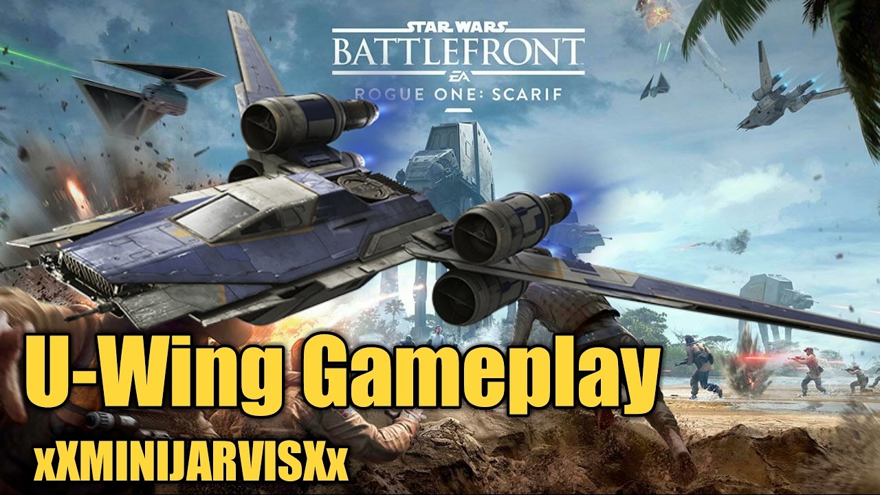 STAR WARS Battlefront - U-Wing - Space Gameplay - YouTube