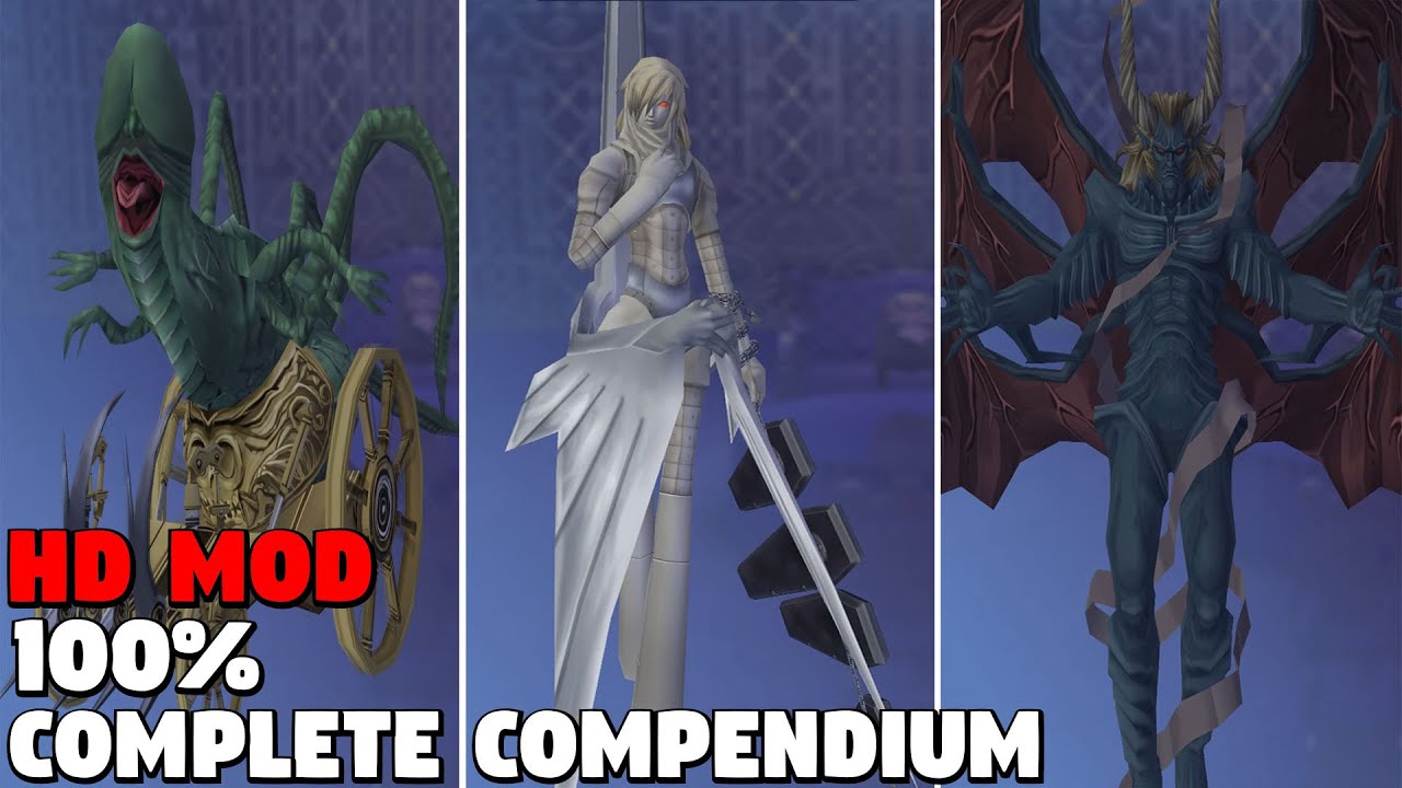 Persona 3 FES HD Mod - 100% Complete Compendium - YouTube