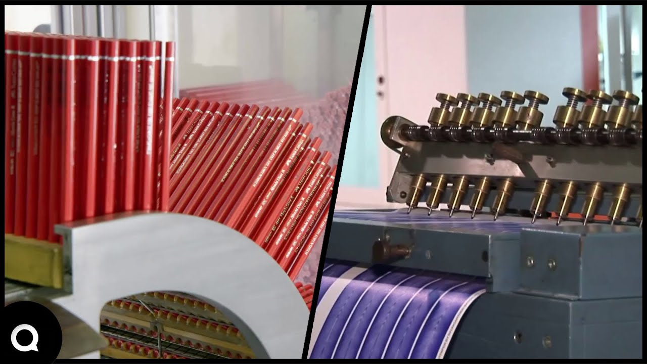 Incredible Pencil Manufacturing And Other Excellent Modern Production ...