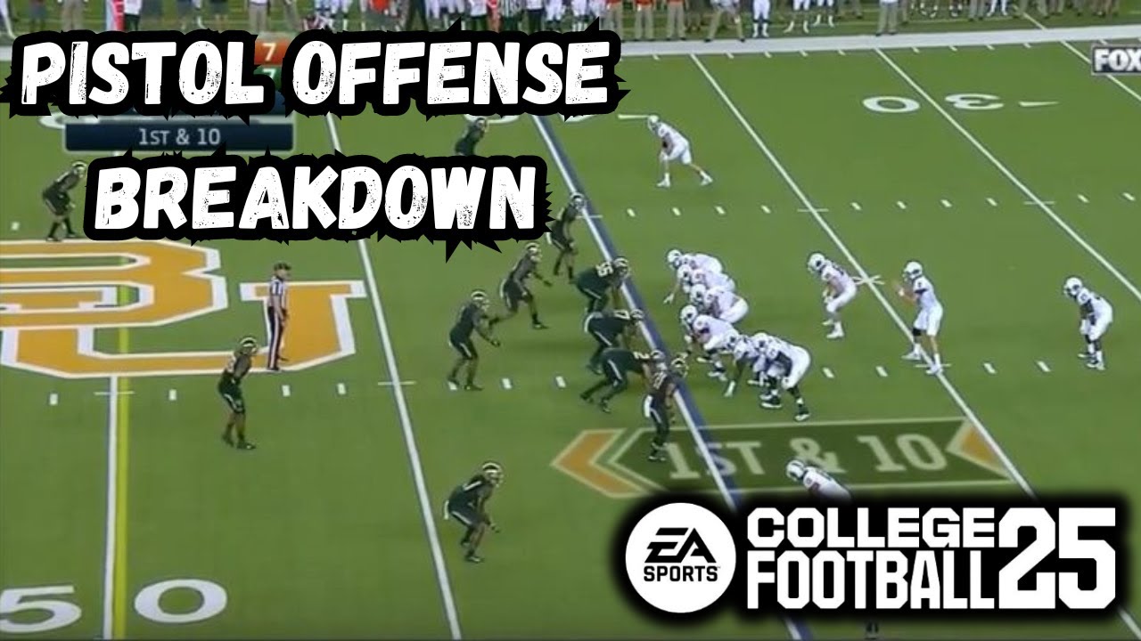 The Perfect Hybrid Offense: EA Sports College Football 25 - YouTube