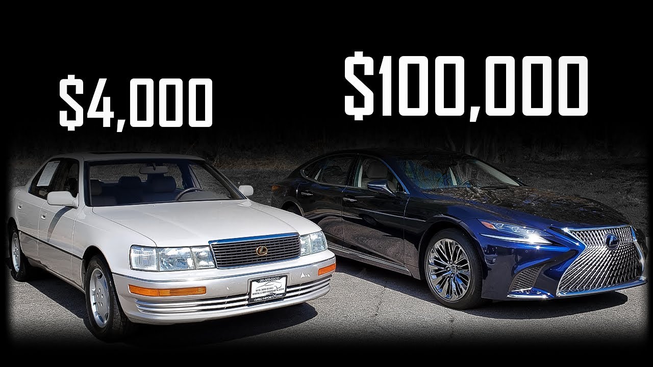 2020 Lexus LS500h vs 1994 Lexus LS400...Battle Between Legends - YouTube