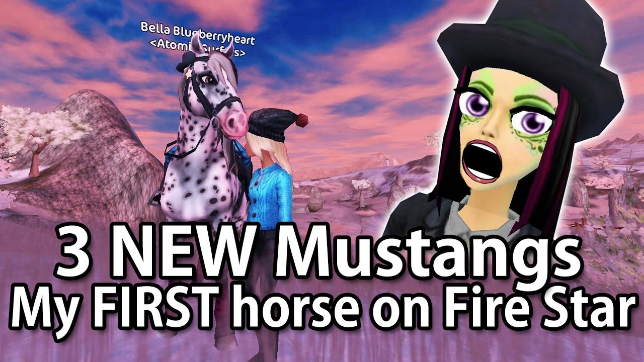 Star Stable 3 NEW MUSTANG COLOURS Buying My FIRST horse on Fire Star! 🔥 ...