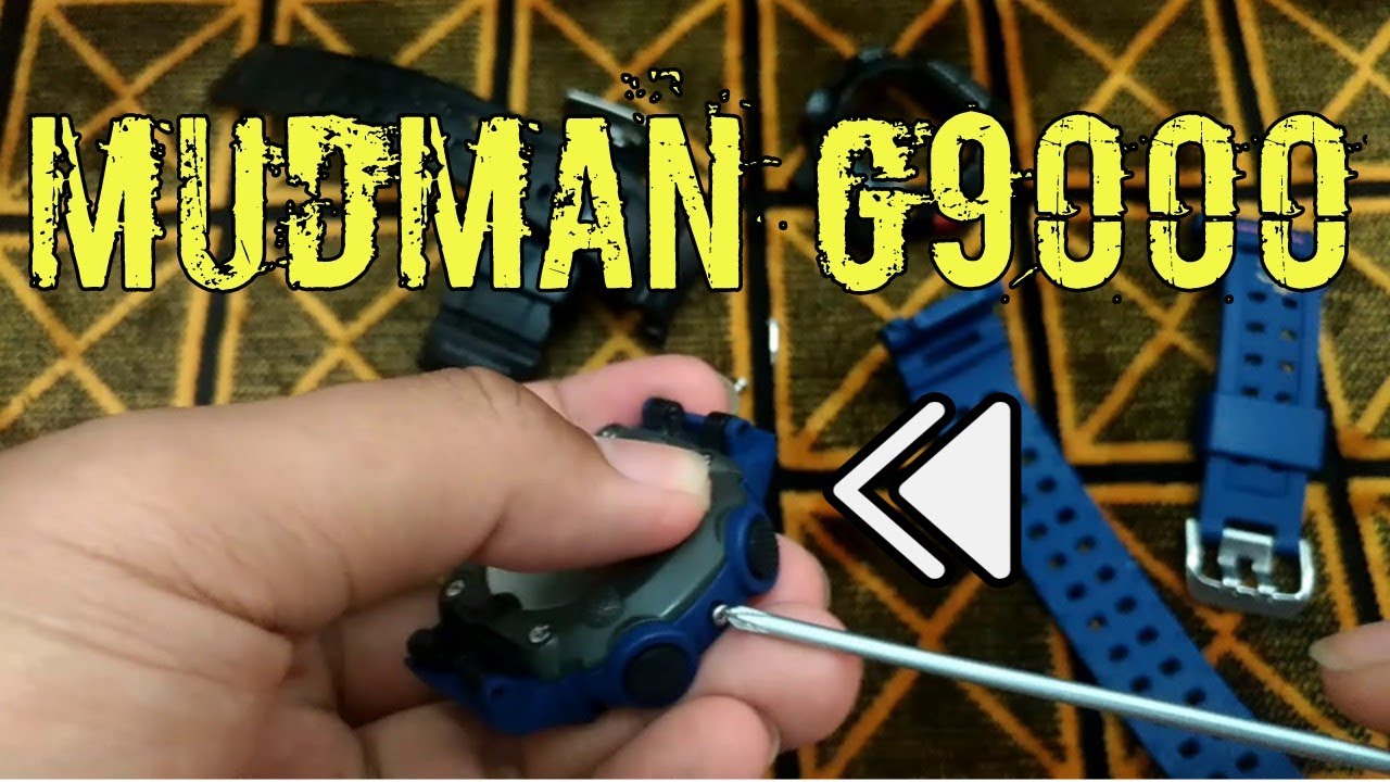 Ganti Bezel n strap gshock g9000. How to replace bezel n strap for ...