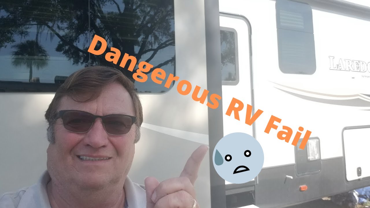 Dangerous RV Fail On Our 2017 Keystone Laredo 5th Wheel - YouTube