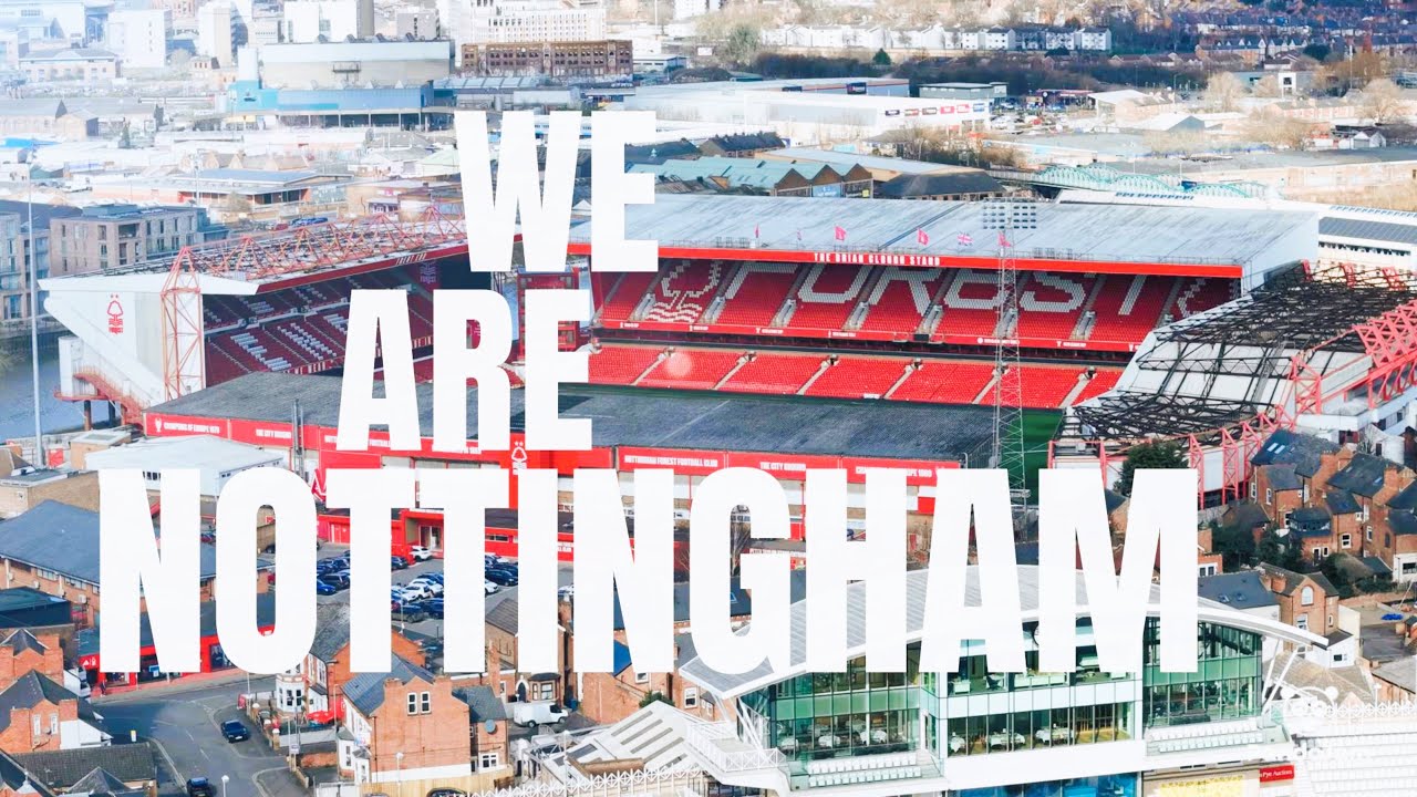 Stunning Drone Footage of Nottingham Forest's City Ground | Sneak Peek ...