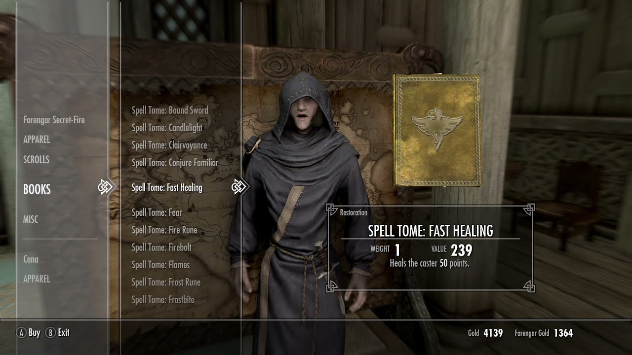 Healing Spell Skyrim