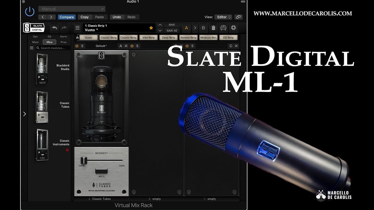 Slate Digital ML-1 | unboxing e test | Italiano - YouTube