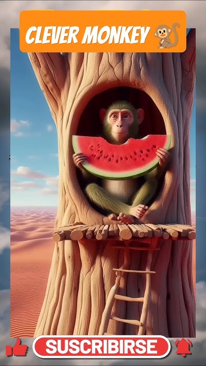 Clever monkey's, and wild animals #emotionalstory #funny # ...