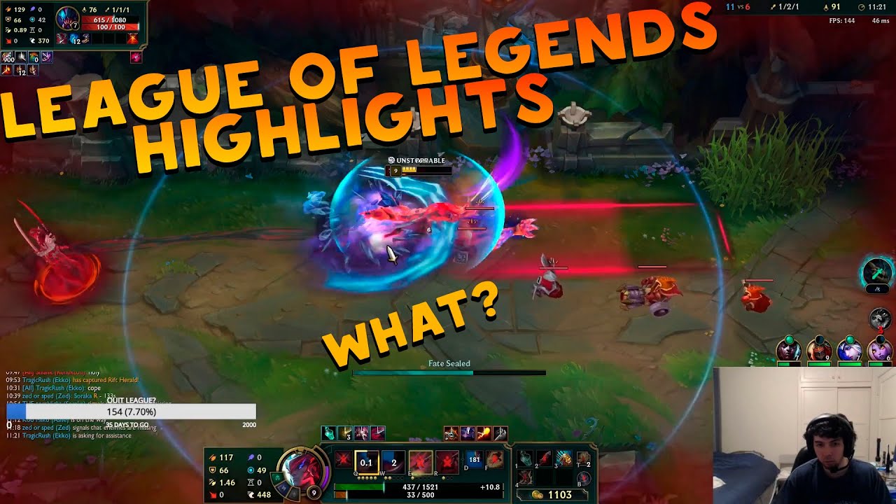 League of Legends Highlights #83 FUNNY & WTF moments! BEST moments ...