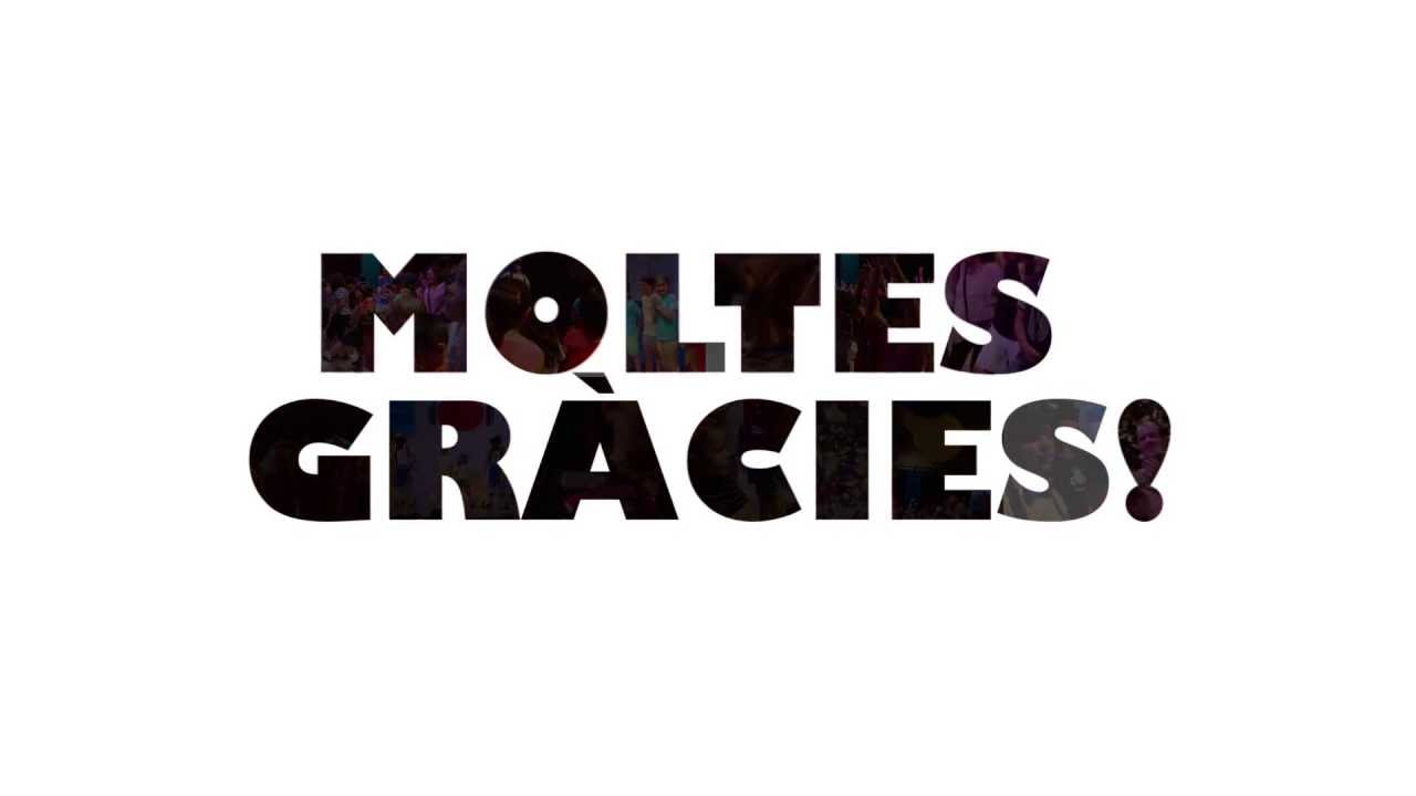 Moltes gràcies! - YouTube