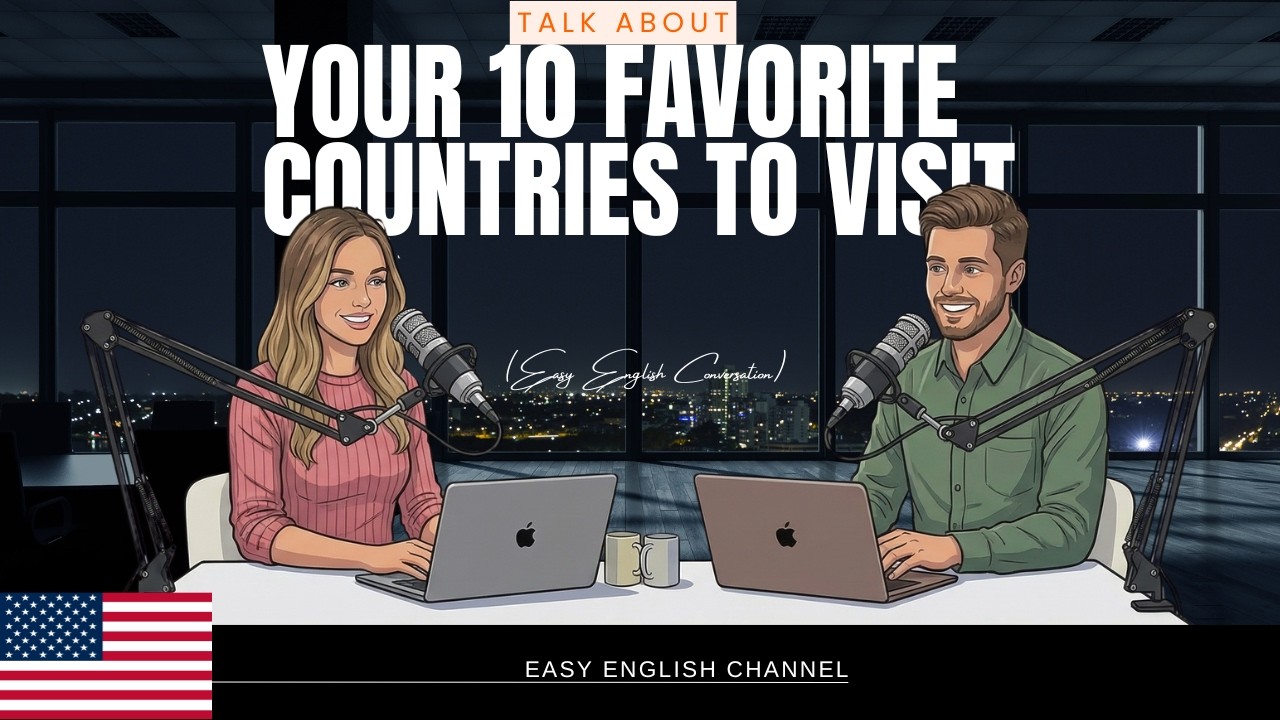 Talk About Your 10 Favorite Countries to Visit 🌍 ️ (Easy English ...