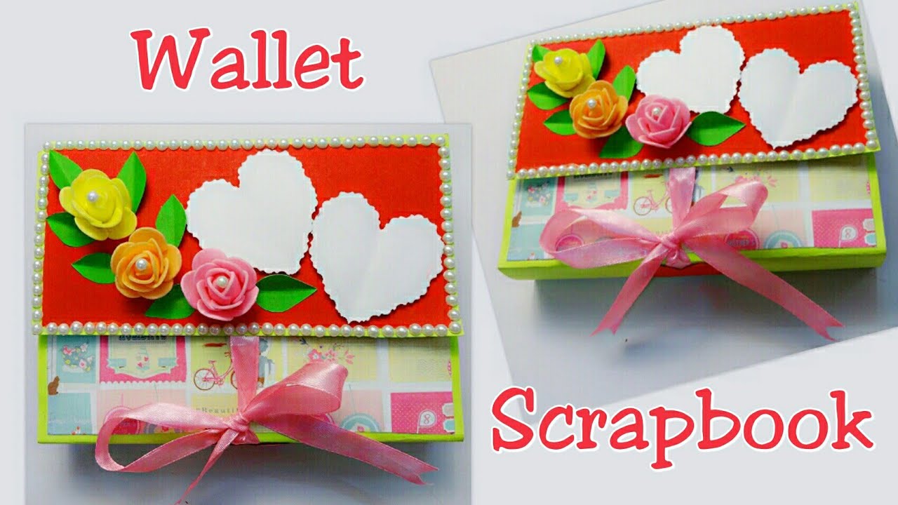 Wallet Scrapbook Tutorial/Wallet Scrapbook Making/ Scrapbook Making ...