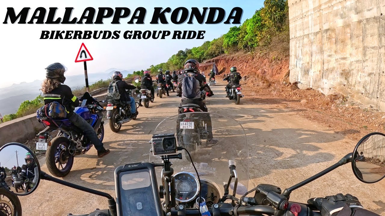 MALLAPPA KONDA BIKE RIDE - Meteor 350 | BikerBUDS - YouTube
