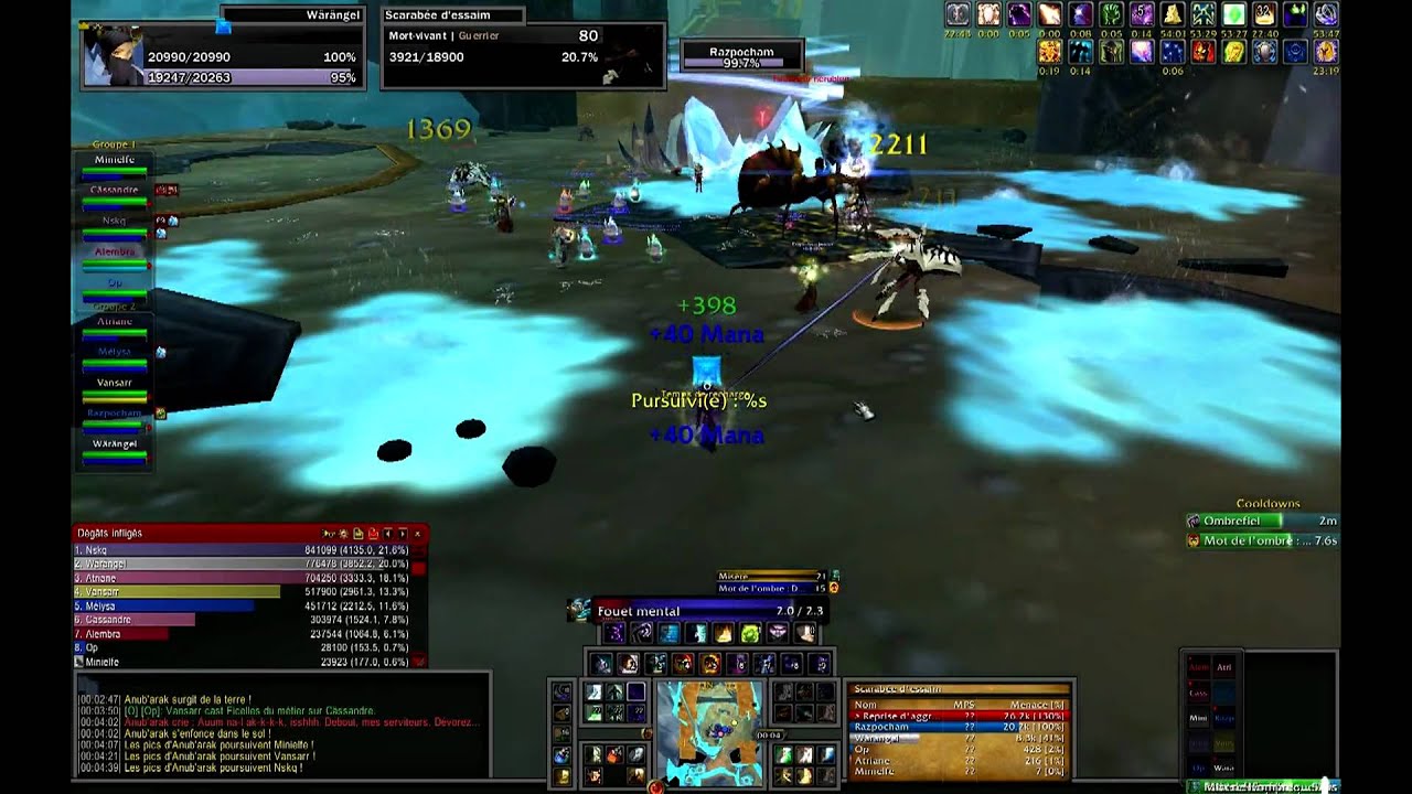 Infinity VS anub'arak HD - YouTube