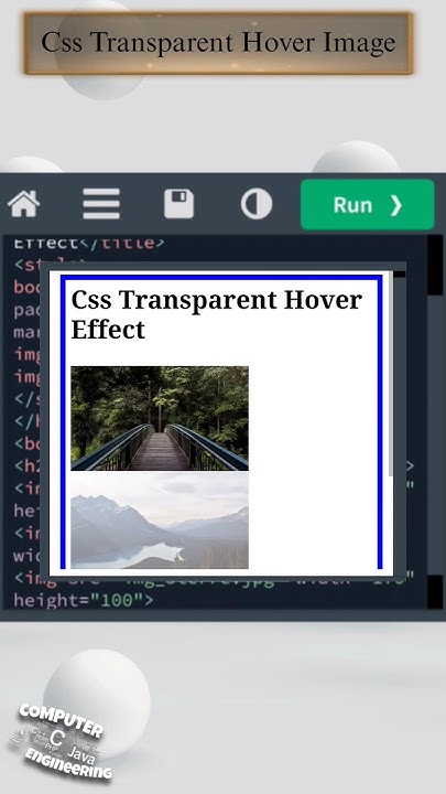 𝐂𝐬𝐬 𝐓𝐫𝐚𝐧𝐬𝐩𝐚𝐫𝐞𝐧𝐭 𝐇𝐨𝐯𝐞𝐫 𝐈𝐦𝐚𝐠𝐞| #transparency #hovereffect #image #html # ...