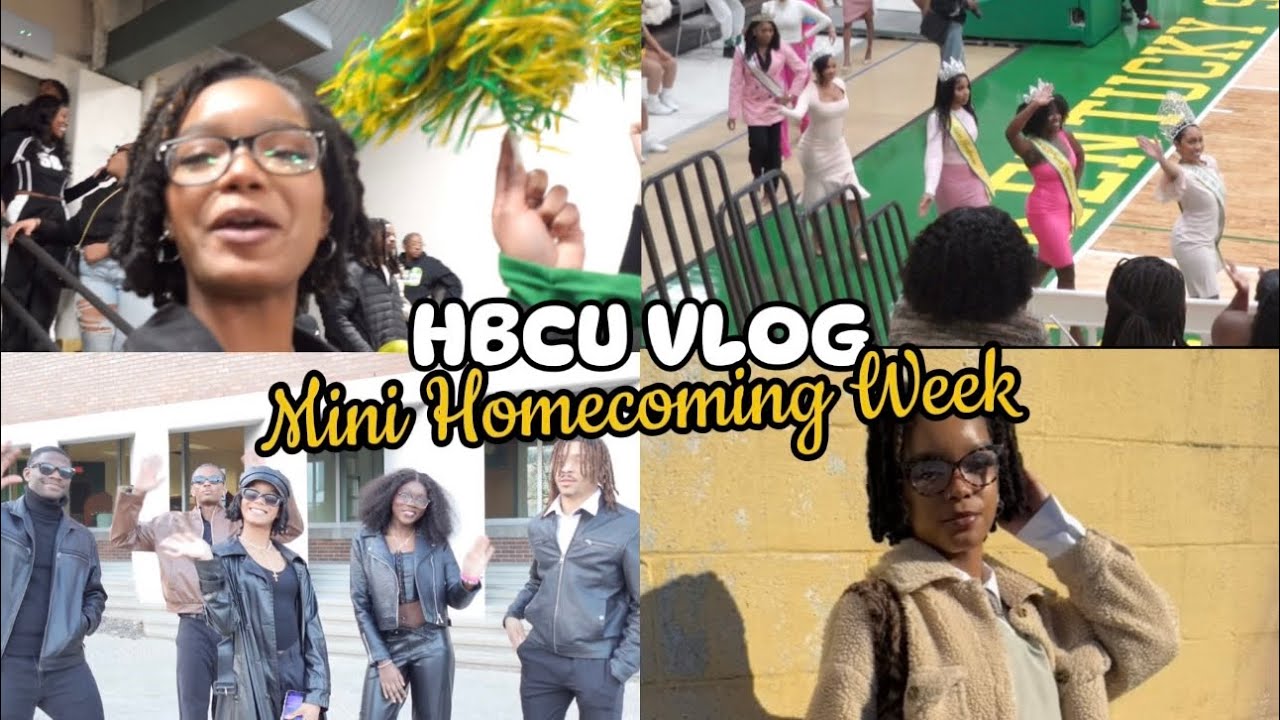 Senior Year Diaries| HBCU VLOG, Mini Homecoming!, Model practice, Video ...