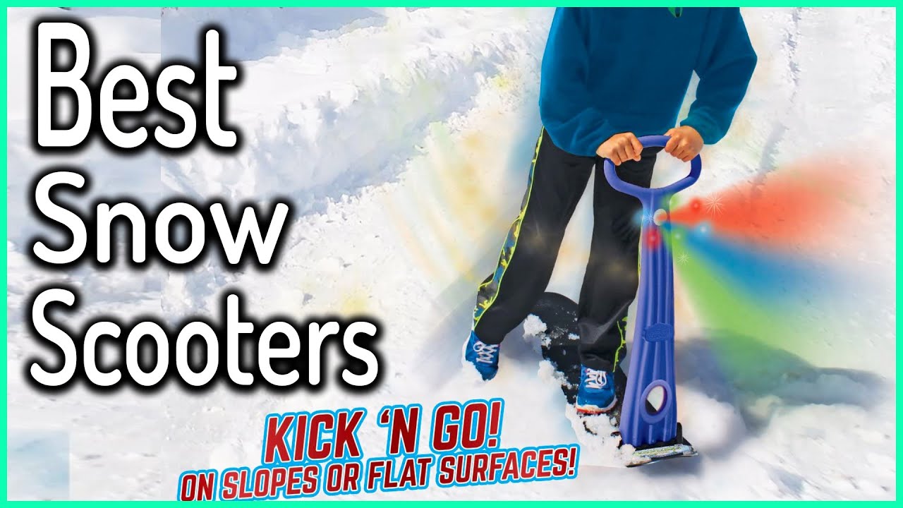 Top 5 Best Snow Scooters in 2020 - YouTube