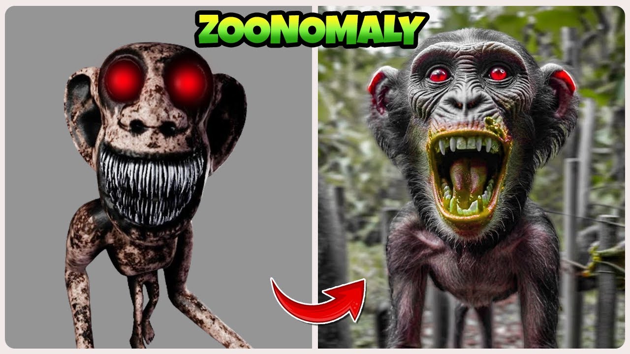 Zoonomaly In Real Liife | All Character Comparison | ZooKeeper, Smile ...