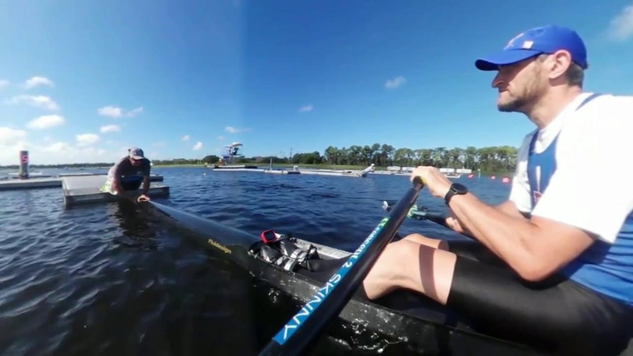 FISA 2018 World Rowing Masters Regatta B1X Final 4. Sarasota, FL, USA ...