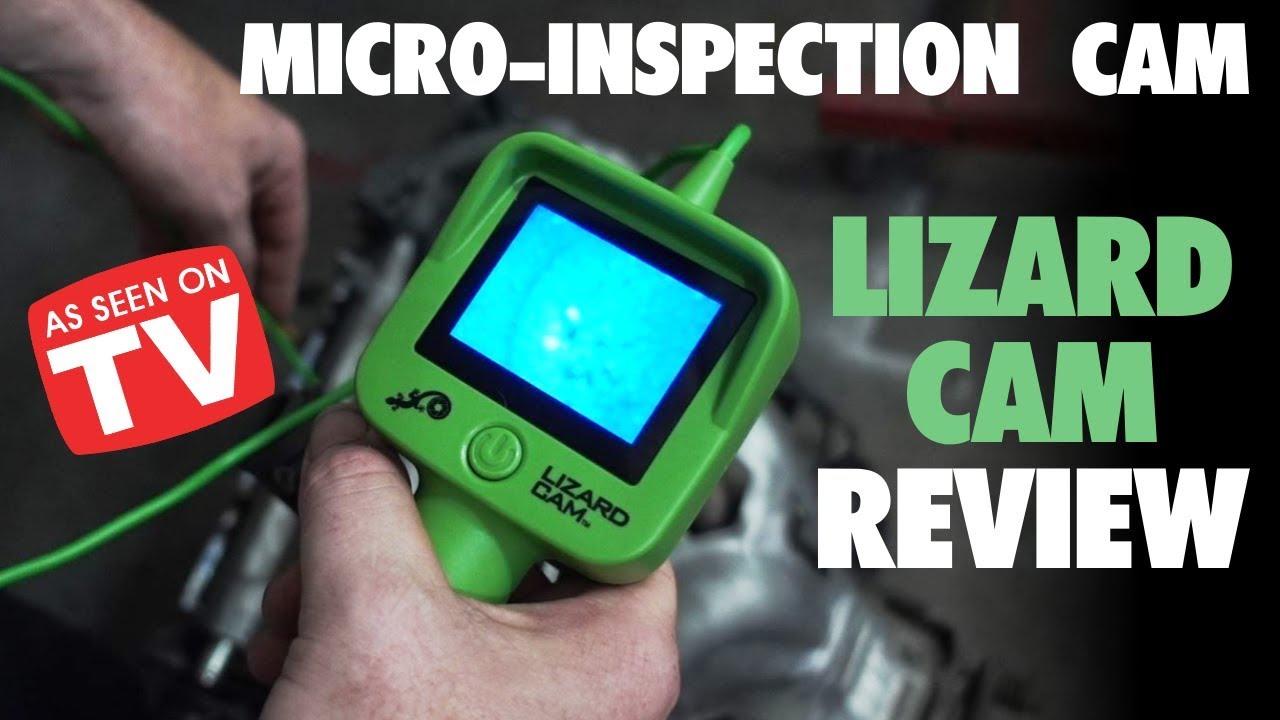 Lizard Cam Review: As Seen on TV Inspection Cam - YouTube