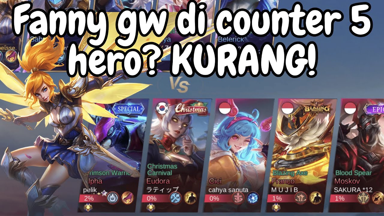 ah.. fanny... hero paling bener di mlbb - YouTube